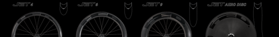 JET RC Black Wheels | Sleek Aero for Rim Brakes – HED Cycling Products