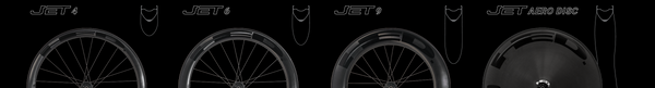 JET RC Black Wheels | Sleek Aero for Rim Brakes – HED Cycling Products